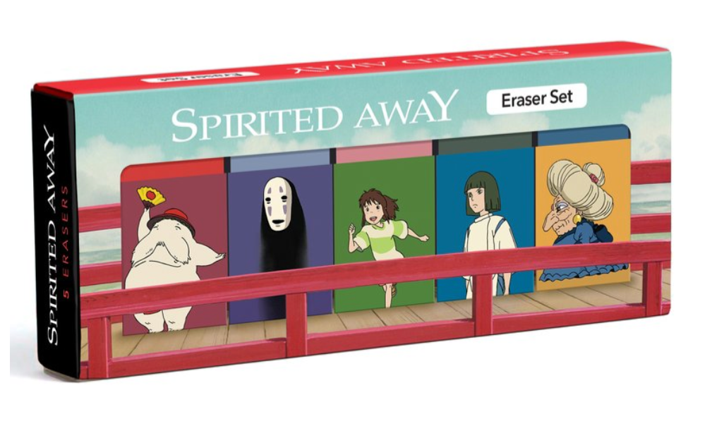 SPIRITED AWAY ERASERS – Collected Joy