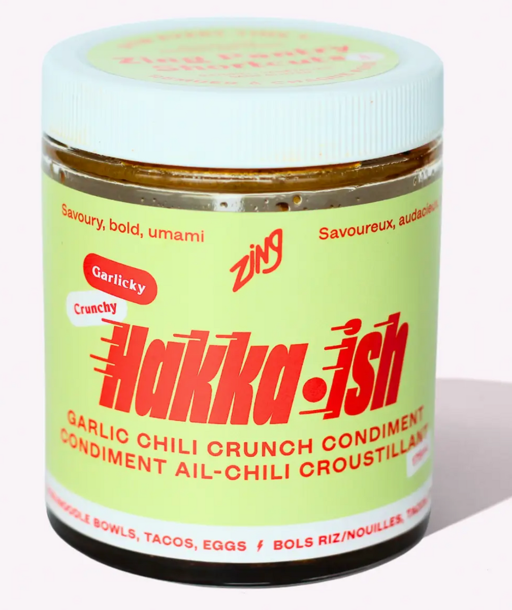 Zing Pantry Hakka-Ish Garlic Chili Crunch Condiment – Collected Joy