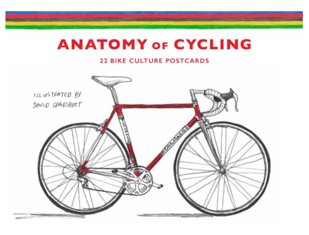 The Anatomy of Cycling Notecards – Collected Joy