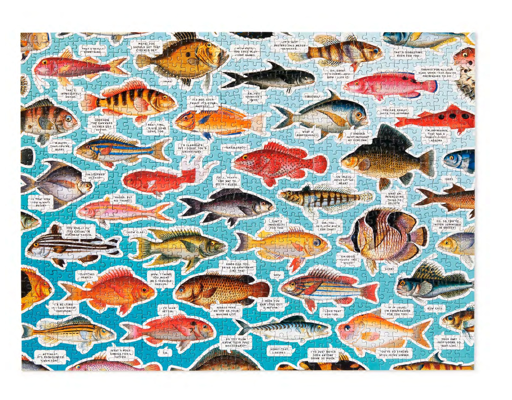 JUDGY FISH PUZZLE 1000 PCS – Collected Joy