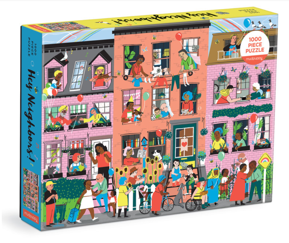 Hey Neighbours 1000 Piece Puzzle – Collected Joy